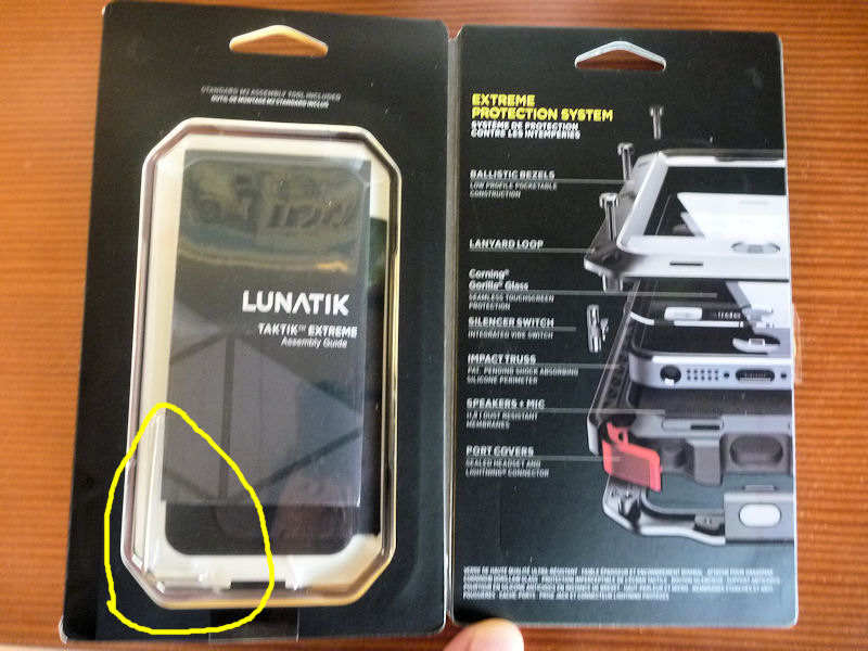 LunaTik TAKTIK EXTREME 本物と偽物の見分け方 : スカブでこんにちワン！