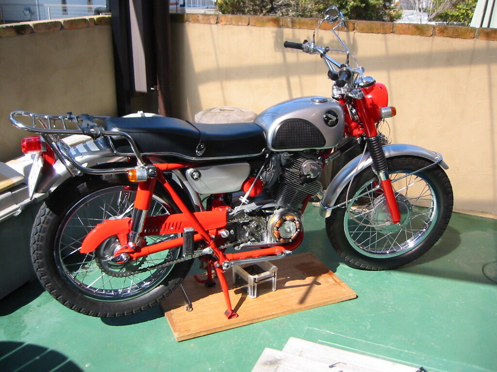 やっとこさエンジンオーバーホールの準備 : HONDA CL72 と日々の出来事