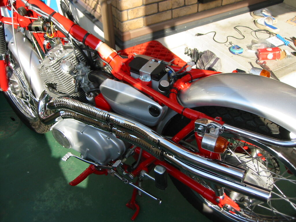 CL完成目前！ : HONDA CL72 と日々の出来事