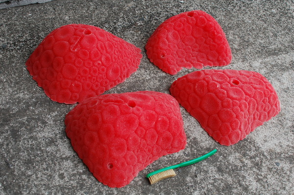 The Ranch Blog : ESCAPE CLIMBING HOLDS...update