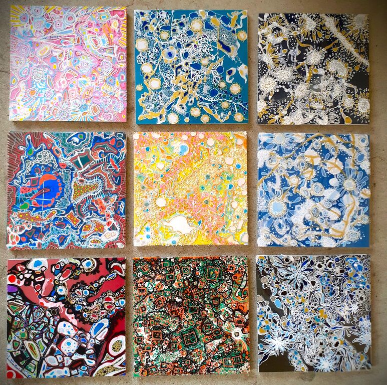 二人展をもういちどVol 2. 画像で感じる二人展2023「予感」 : 姫路の造形美術アトリエ「なないろの種」