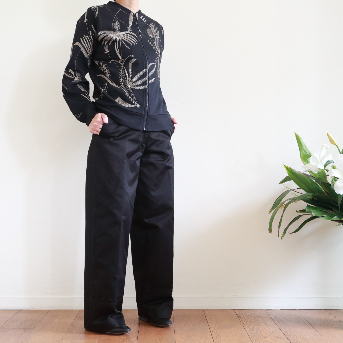 DRIES VAN NOTEN ~ 刺繍入りブルゾン : CLOSET DRIES VAN NOTEN ~ 刺繍入りブルゾン : CLOSET