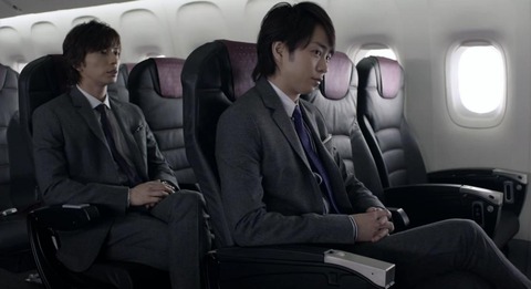 JAL CM 嵐 JAL SKY NEXT国内線デビュー！CM「新シート」篇