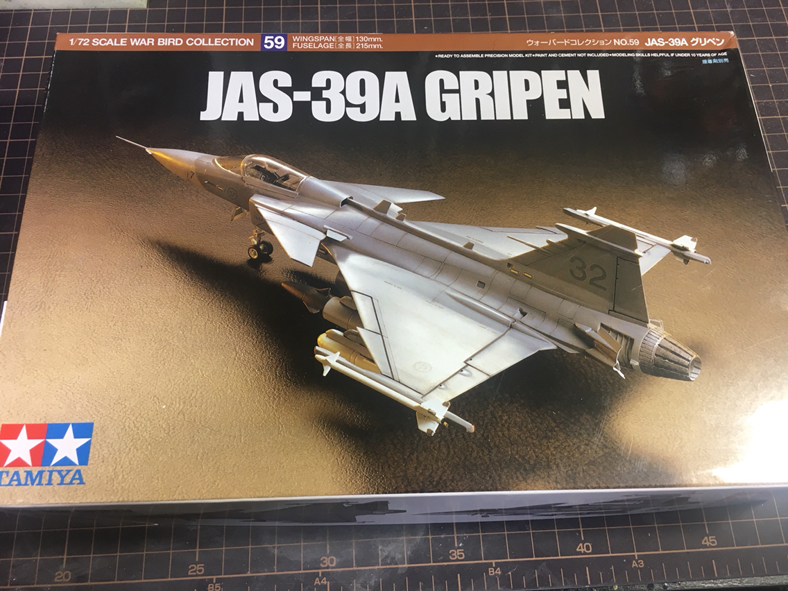 1:72 JAS-39C Gripen Aggressor "ATAC" [ITALERI] : 妄想第九格納庫