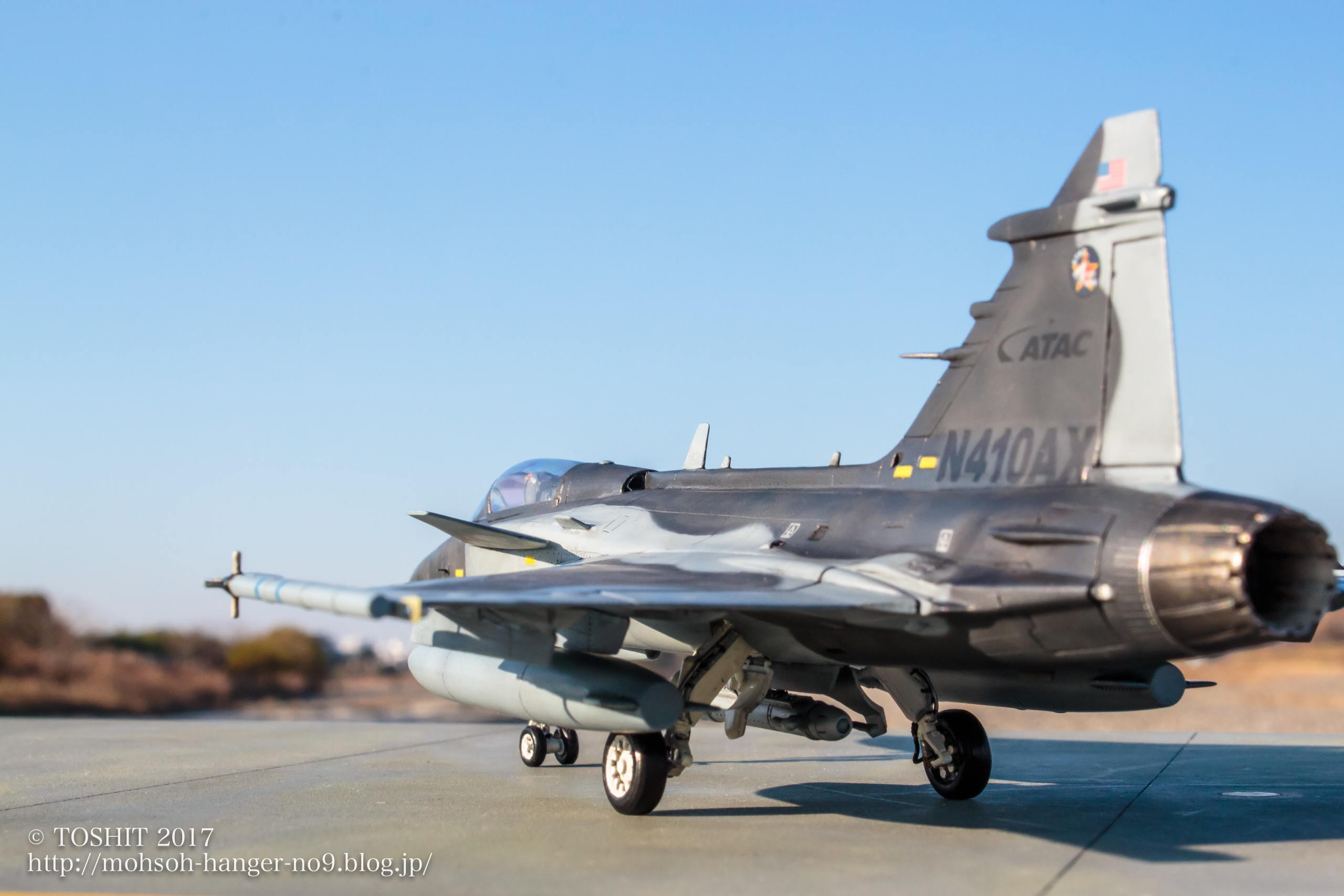 1:72 JAS-39C Gripen Aggressor "ATAC" [ITALERI] : 妄想第九格納庫