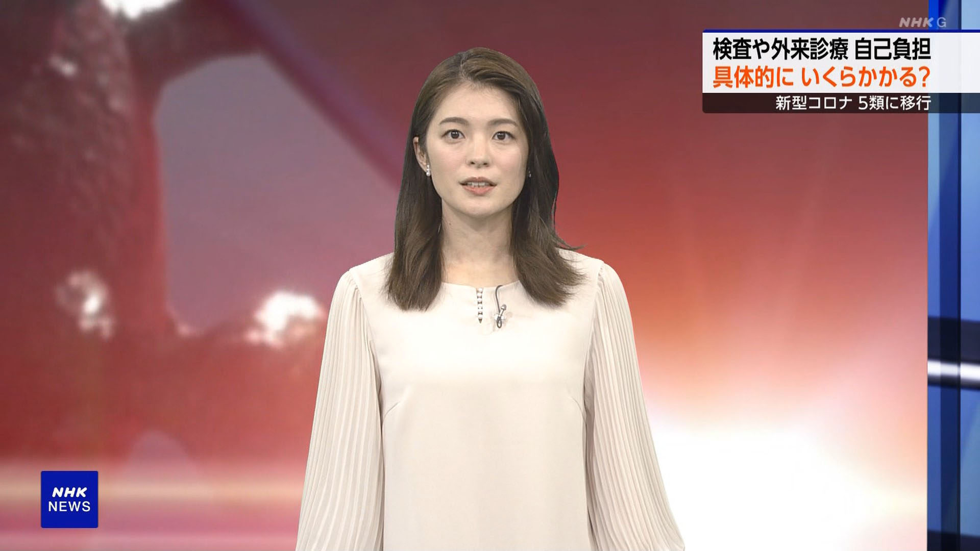 川﨑理加アナ NHKニュース7 | アナきゃぷ速報