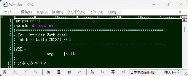 AILZ80ASMが覚醒進化中！ : プログラミング指南 - Code Knowledge