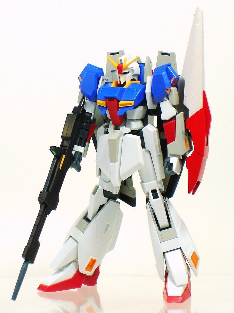 HGUC Zガンダム : ガンプラを缶スプレーだけで塗るのです