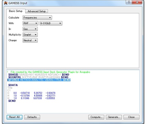 水の2量体を計算してみよう : PC CHEM BASICS.COM