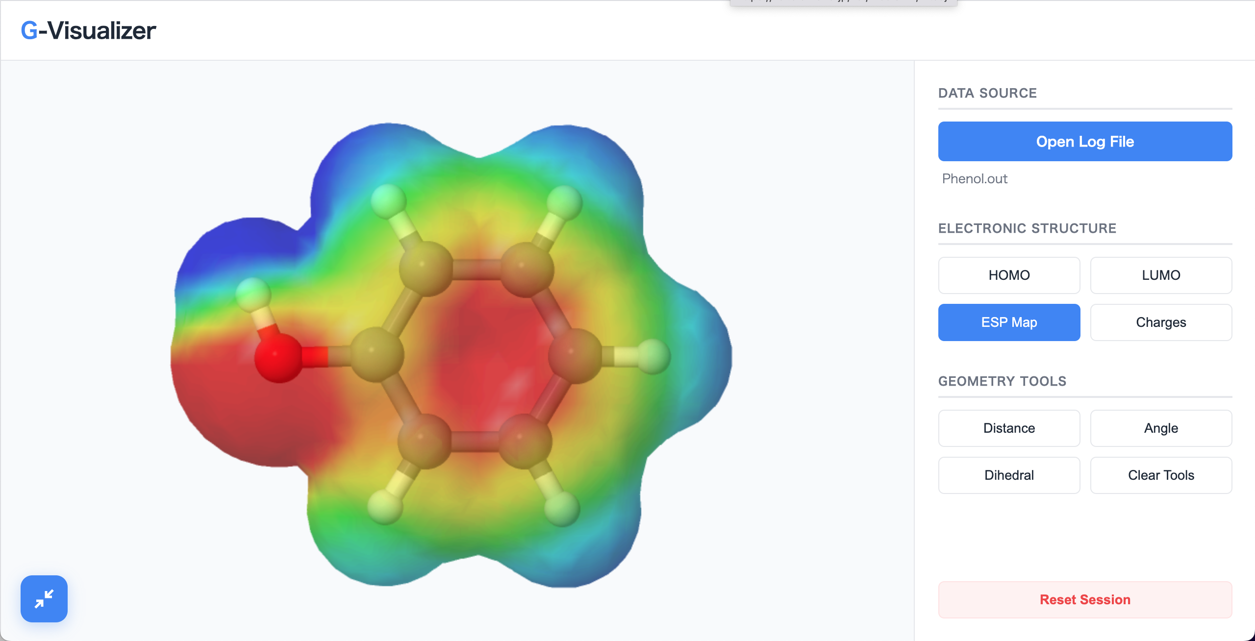G-Visualizer - Molecular Orbital Viewer - : PC CHEM BASICS.COM