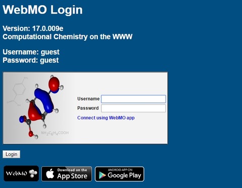 開いて5秒で計算化学！！WebMO！！ : PC CHEM BASICS.COM