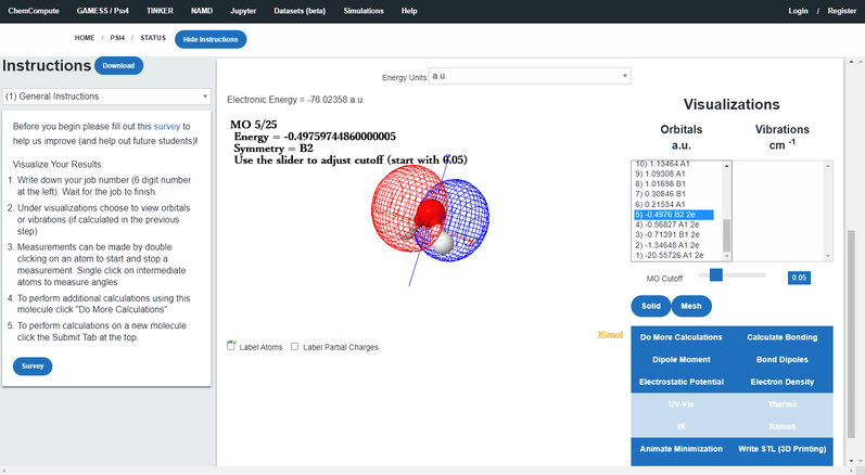 クラウド環境でPsi4を実行できる「Chem Compute」 : PC CHEM BASICS.COM