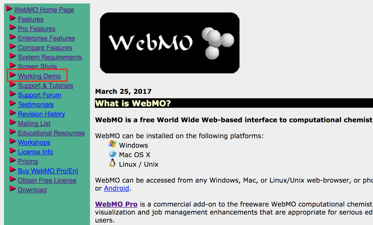 MOPACの入手とインストール方法 : PC CHEM BASICS.COM