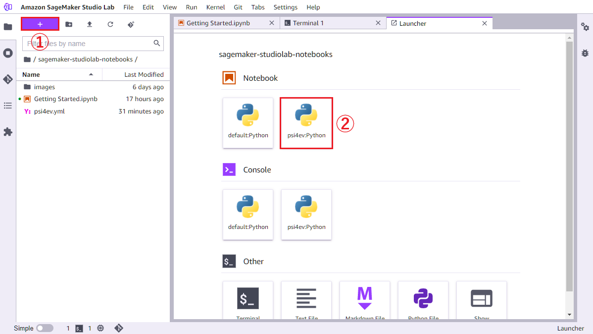 Amazon SageMaker Studio LabでPsi4を利用する方法 : PC CHEM BASICS.COM