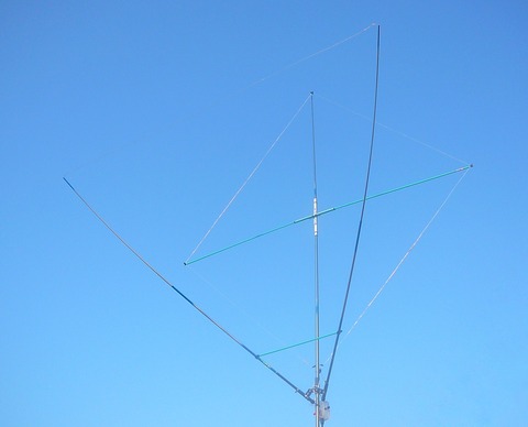 2elments Boomless Del-Mond･Loop Antenna for 6m (production 02） : Delta ...
