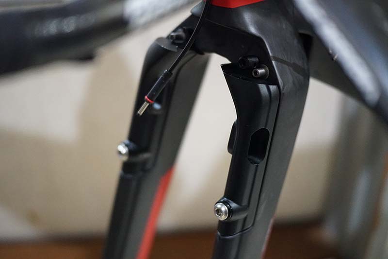 BMC TM01組み立て_ブレーキ取り付け : アラフォーから始める自転車競技