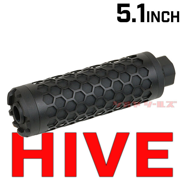 ANGEL製 HIVE HEX サプレッサー 5.1inch M14逆ネジ ( Silencer ANGEL製 HIVE HEX サプレッサー 5.1inch M14逆ネジ ( Silencer