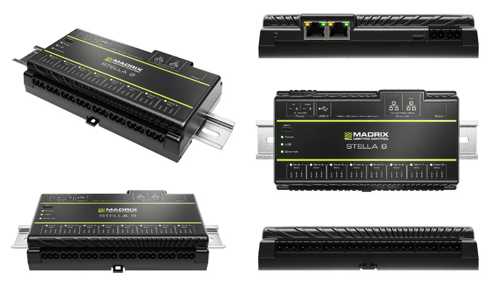 ごんぐ日報～舞台照明情報とDoctorMXニュース:MADRIXに待望の新デバイスが登場です～STELLA 8！ - livedoor ...