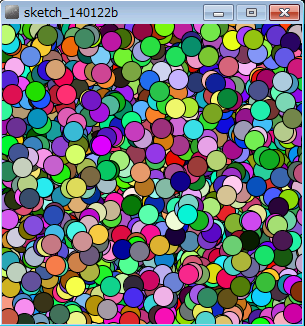 Processing：noLoopで止めた関数を再開始させる loop : PROCESSING入門