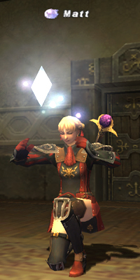 【FF11】緋い魔道士【Titan】:グラフィック差し替え2