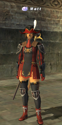 【FF11】緋い魔道士【Titan】:グラフィック差し替え2