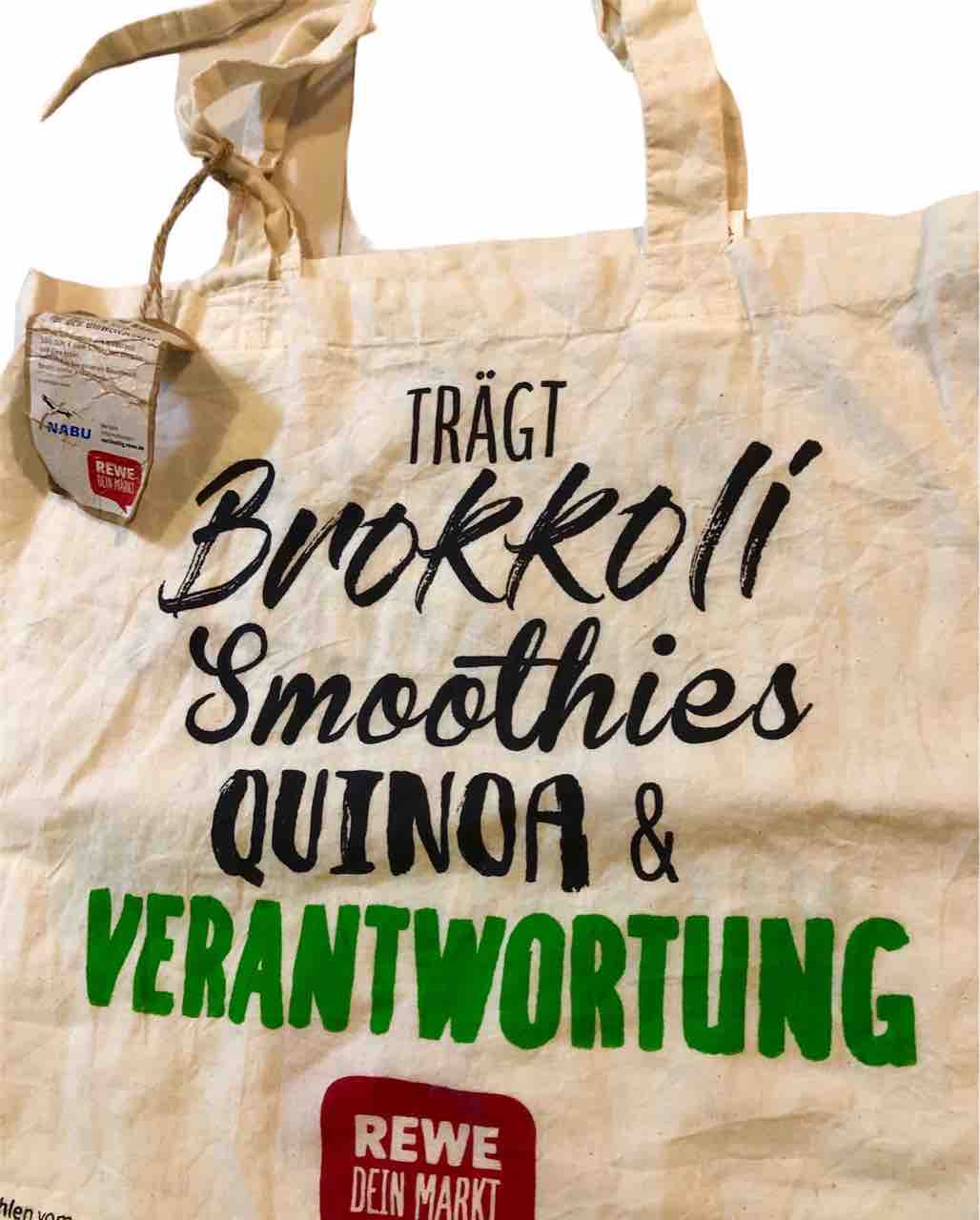 REWE Cotton Shopping Bag : HABIT BLOG