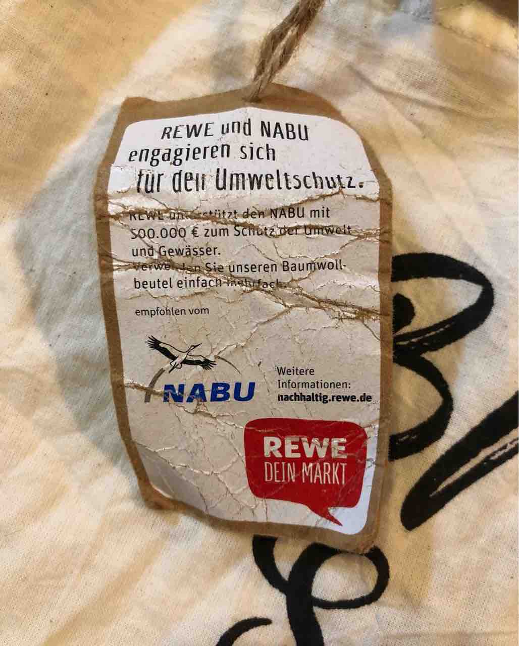 REWE Cotton Shopping Bag : HABIT BLOG