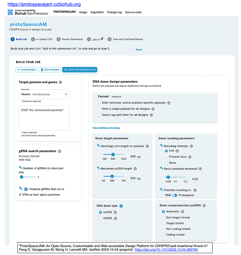 CRISPR/Cas9によるノックイン実験を支援するWebサービス : crisp_bio