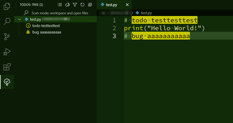 【VSCode】Todo Treeの設定がうまく行ってなかった話 : くらいずろぐ