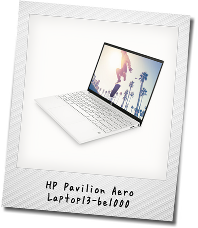HP Pavilion Aero Laptop13-be1000 : I'm never being boring........