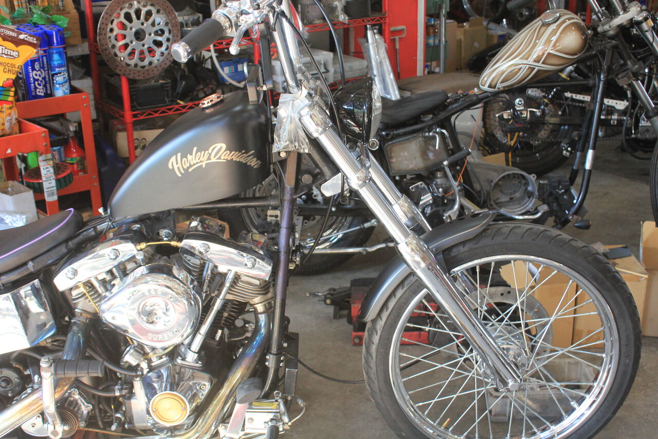 H-D '83 FXSB 作業記録 Vol.04 : [コールドターキーエーエス]ハーレー カスタムショップ 静岡