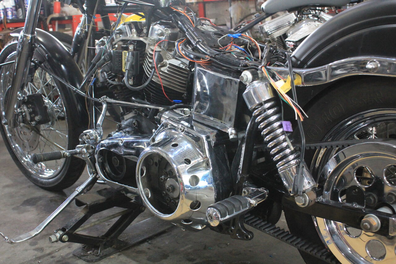 H-D '83 FXSB 作業記録 Vol.04 : [コールドターキーエーエス]ハーレー カスタムショップ 静岡