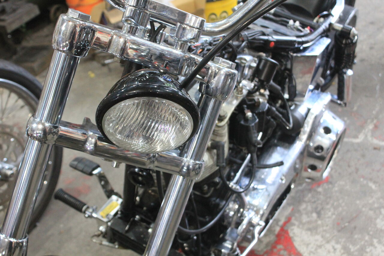 H-D ’83 FXSB 作業記録Vol.03 配線関連 : [コールドターキーエーエス]ハーレー カスタムショップ 静岡