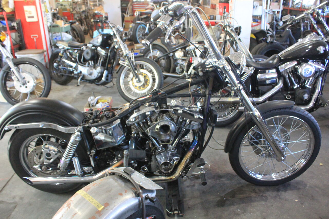 H-D '83 FXSB/SuperGlide エンジン不動車両・作業Vol.02 : [コールドターキーエーエス]ハーレー カスタムショップ 静岡