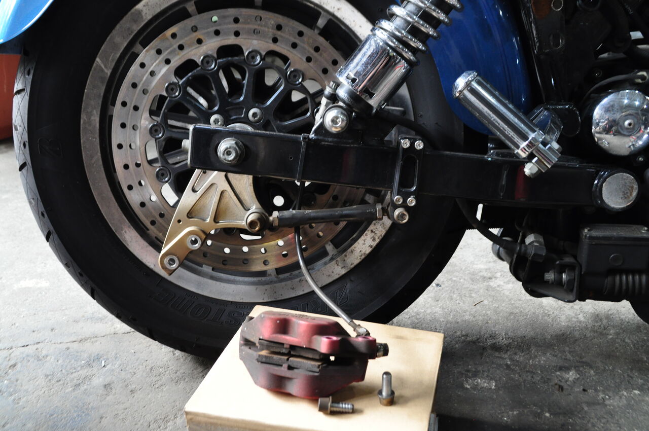 H-D '05 FXDL 整備記録 Vol.01 : [コールドターキーエーエス]ハーレー カスタムショップ 静岡