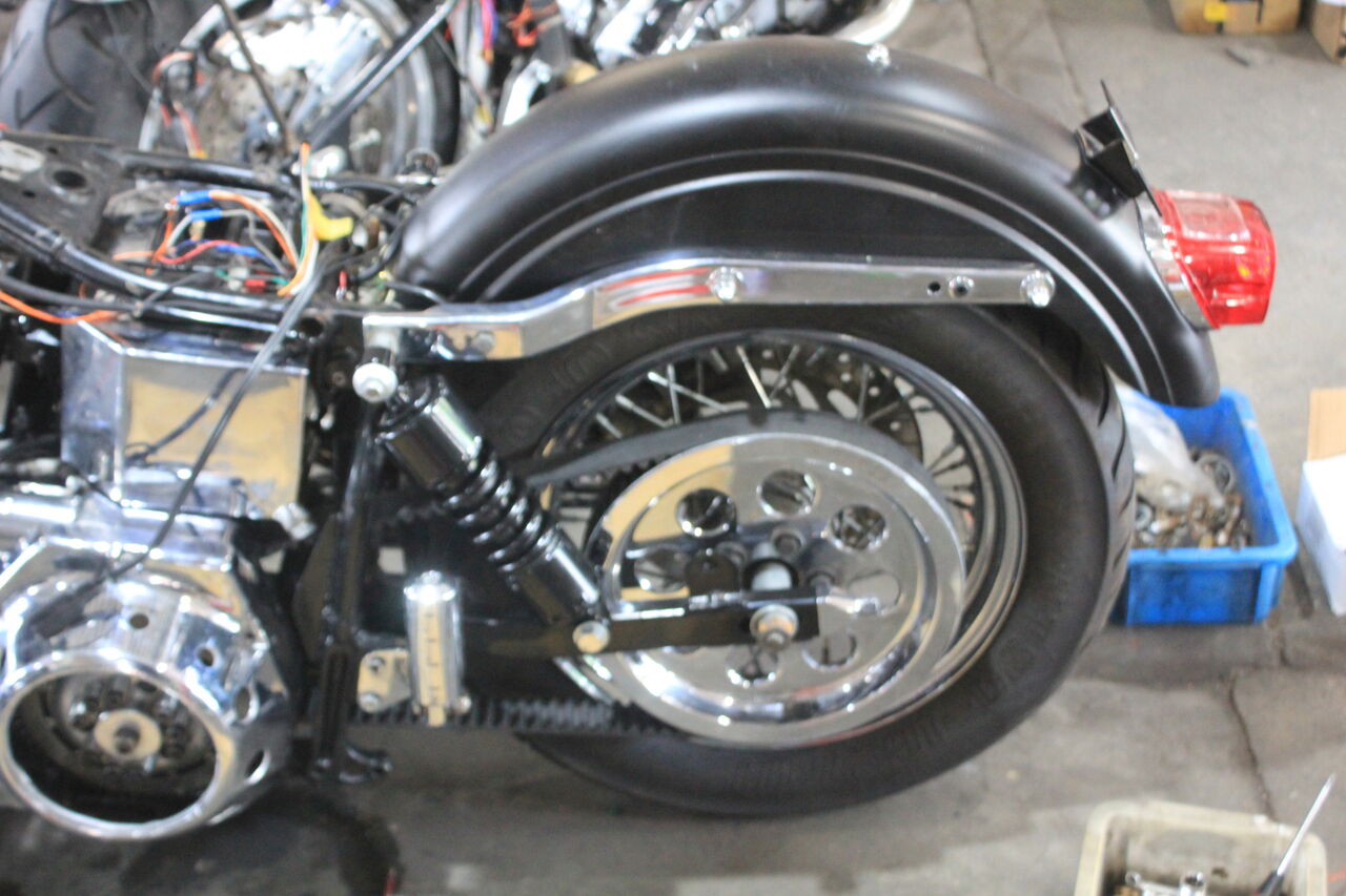 H-D '83 FXSB/SuperGlide エンジン不動車両・作業Vol.02 : [コールドターキーエーエス]ハーレー カスタムショップ 静岡