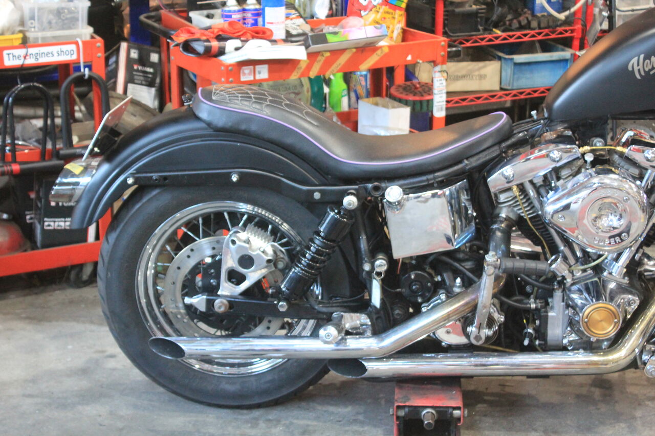 H-D '83 FXSB 作業記録 Vol.04 : [コールドターキーエーエス]ハーレー カスタムショップ 静岡