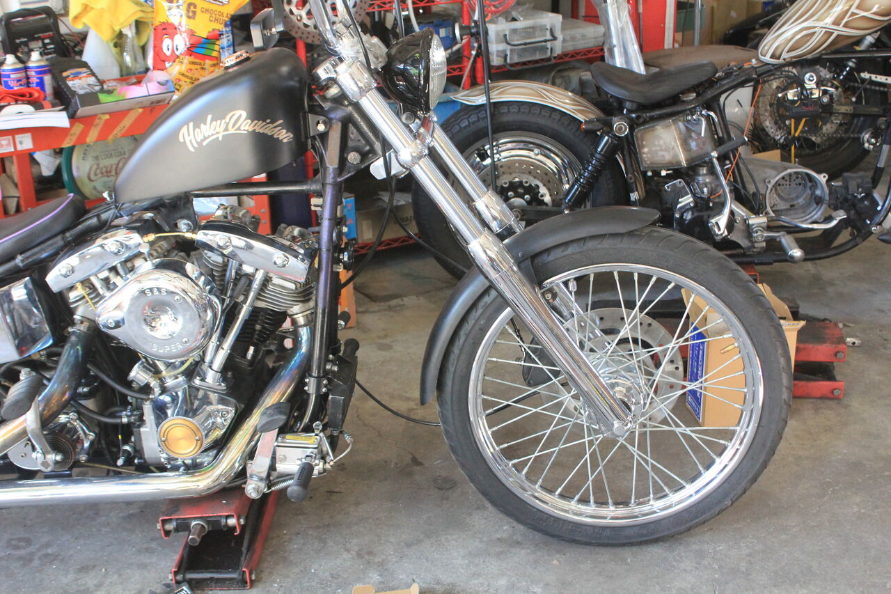 H-D '83 FXSB 作業記録 Vol.04 : [コールドターキーエーエス]ハーレー カスタムショップ 静岡