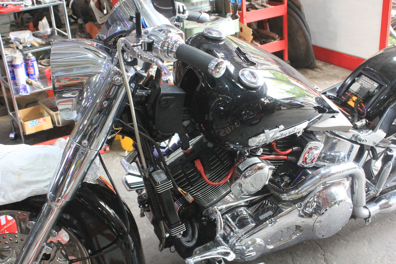 近況・作業記録 TC/FatBoy, XL1200S, NightRod ,BMW R100RS,XL48他 : [コールドターキーエーエス ...