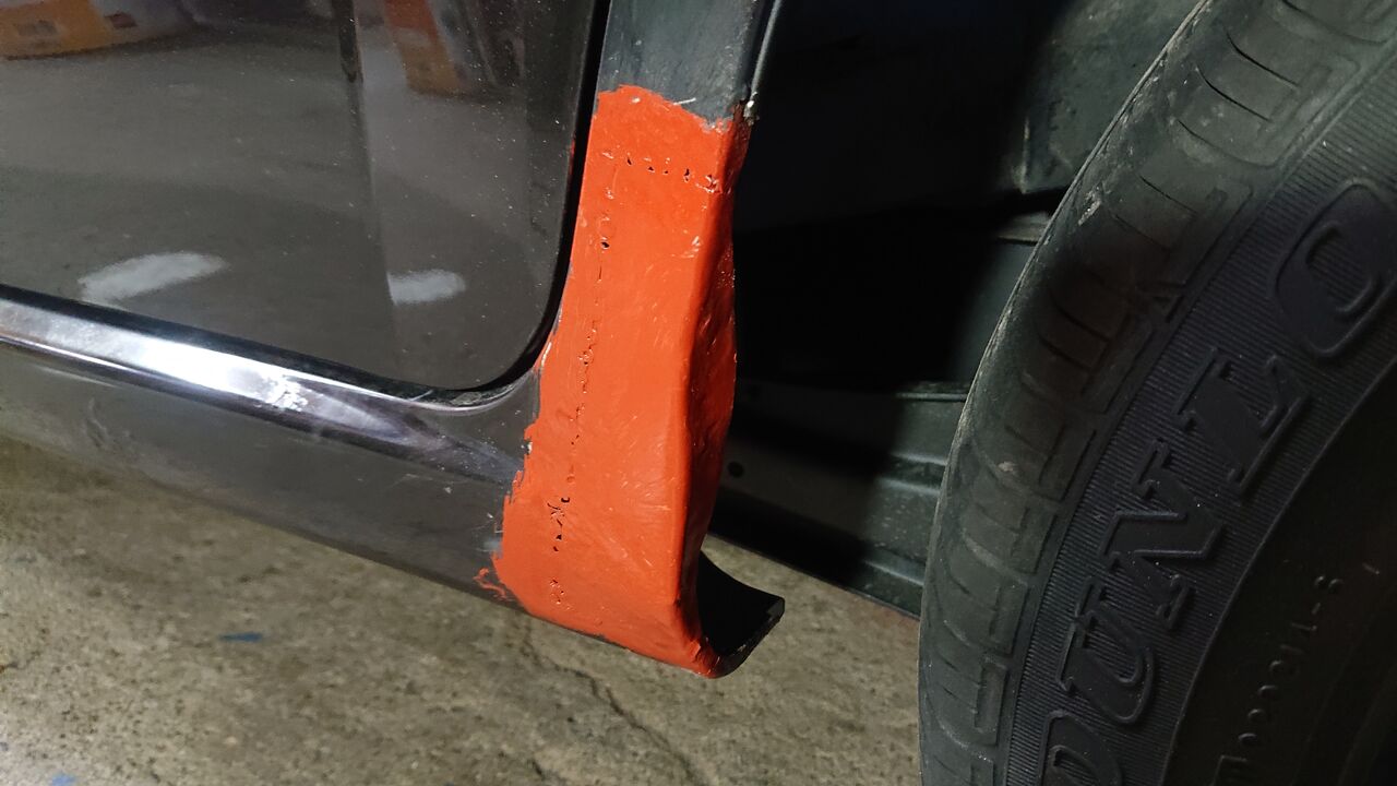 Fender flare repair (RL) : CUTS' garage