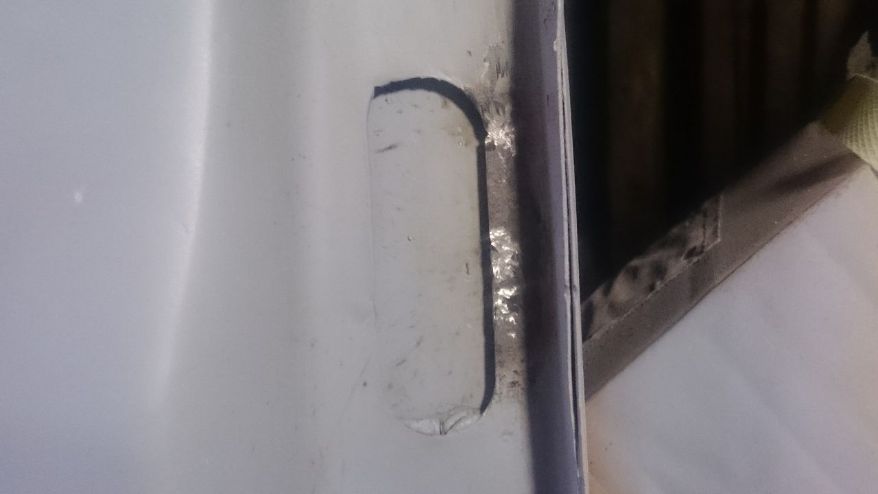 Hood inner panel (punch holes) : CUTS' garage
