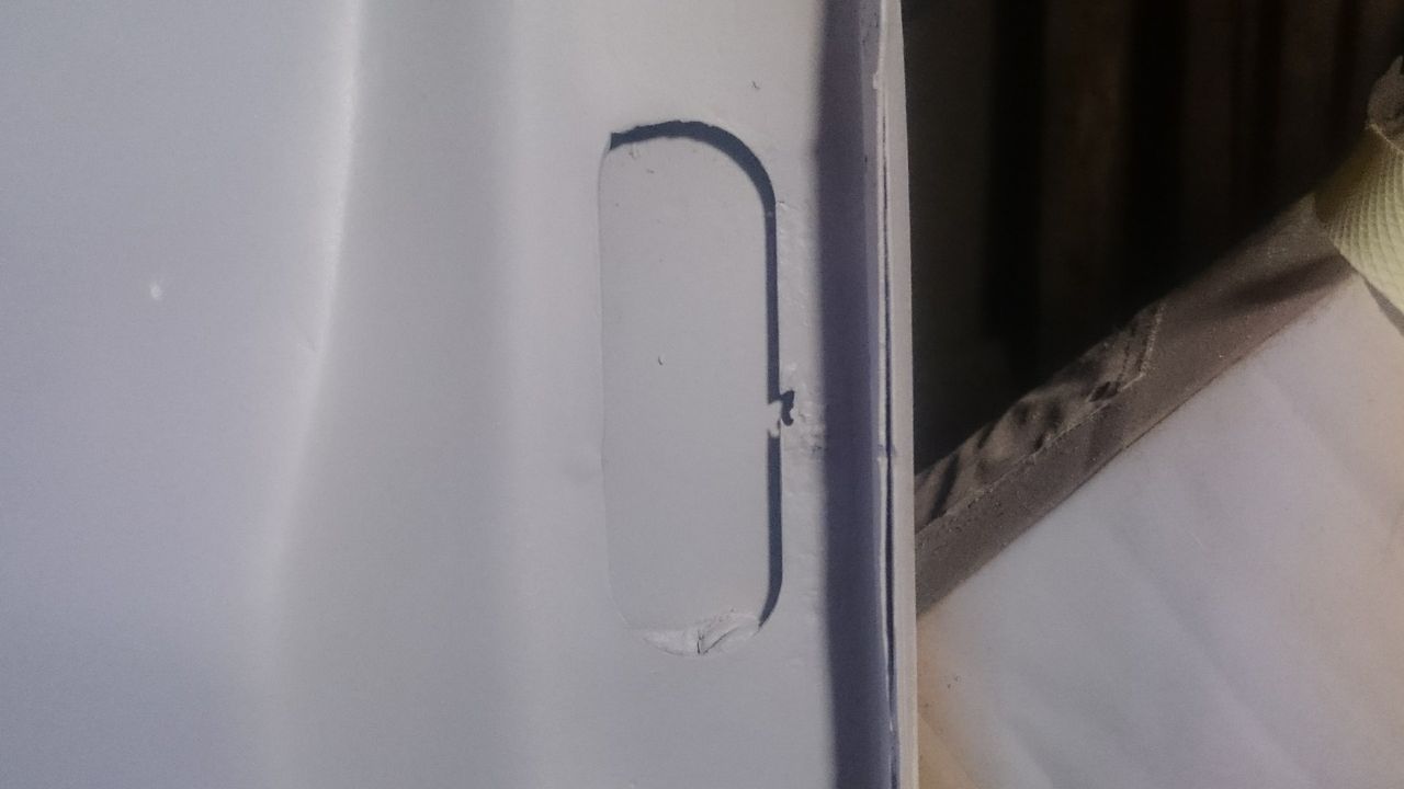 Hood inner panel (punch holes) : CUTS' garage