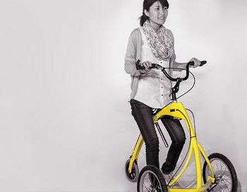 サイクルロード ～自転車への道／歩くように乗る自転車の意味｜ 高齢化社会: 介護: Alinker: 自立: 自律移動: