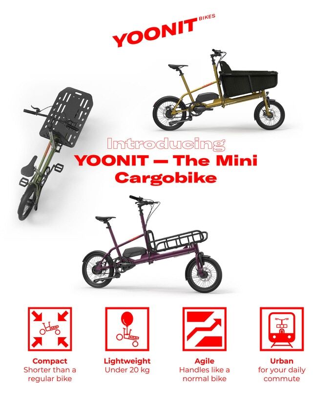サイクルロード ～自転車への道／種類が増えれば活用も広がる｜ YOONIT: ミニカーゴバイク: 積載性: カーゴバイク: ママチャリ:
