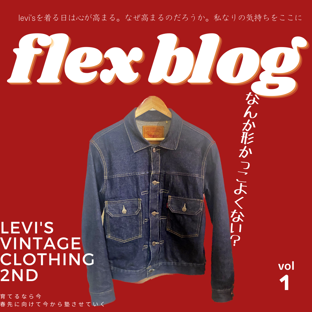 LEVI'S 507XX 色気のある羽織もの : flex blog