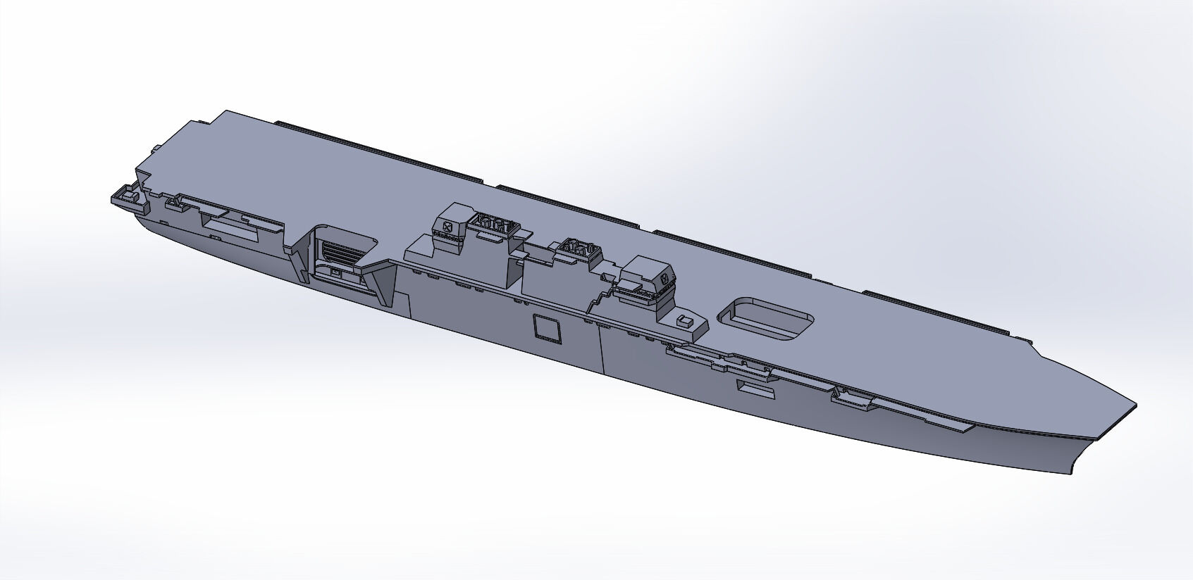 DAMEYA＠1/144:1/2000 護衛艦いずも、原型製作記(5)