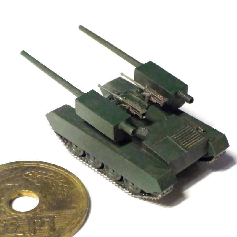 DAMEYA＠1/144:1/144 空挺戦車FV4401プロトタイプ（夕凪原型製作記279）