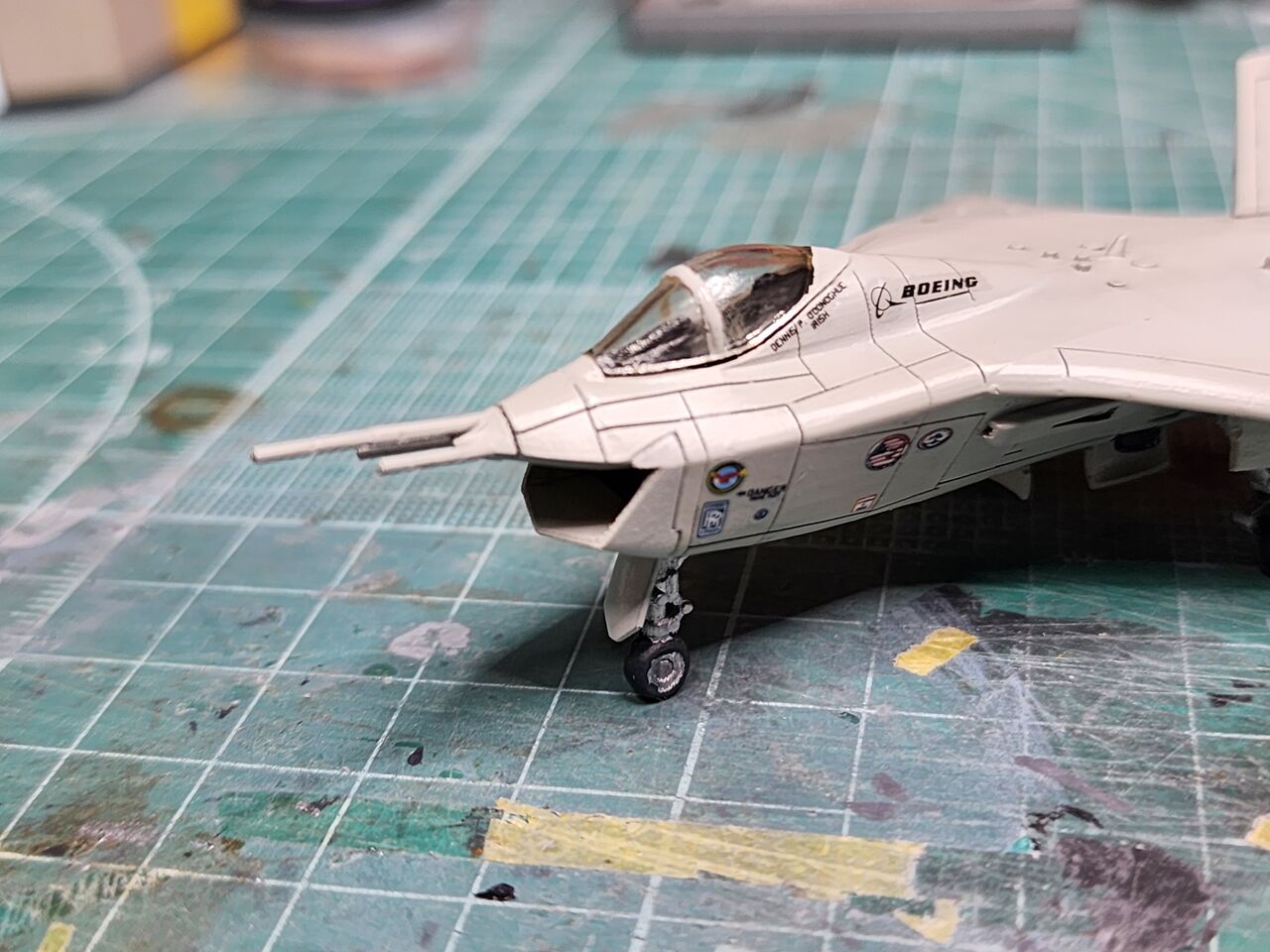 DAMEYA＠1/144:1/144 ボーイングX-32B、ノースロップYF-23