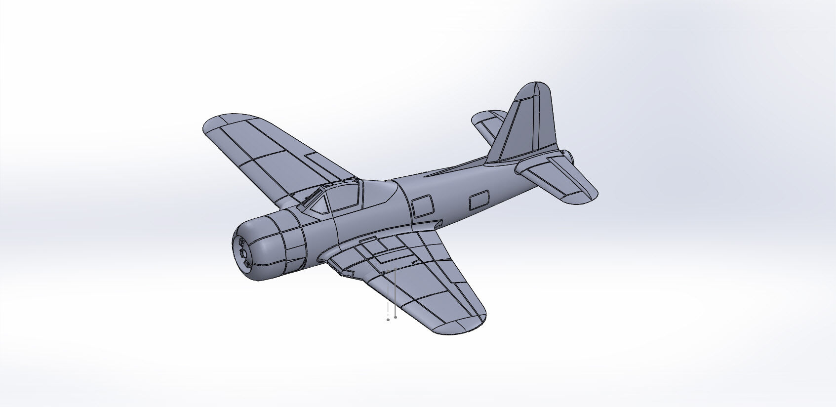 DAMEYA＠1/144:1/144 ライアン FR-1 ファイアボール、原型製作記⑤