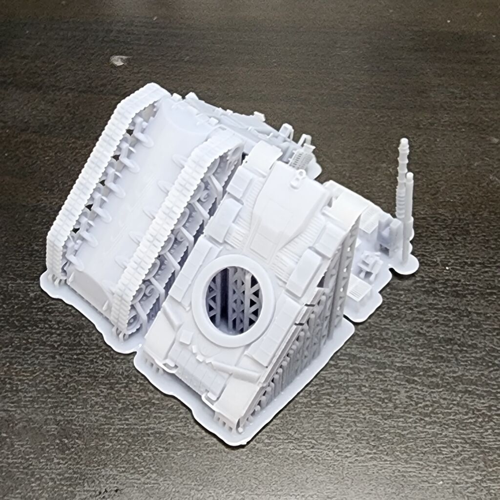 DAMEYA＠1/144:1/144 M60 MZK砲塔搭載型、テスト出力